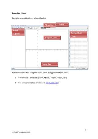 Geogebra panduan | PDF