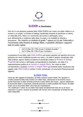 Slider (GeoGebra) | DOC