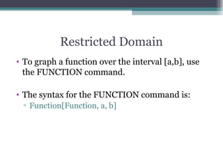 GeoGebra Talk - A basic introduction | PPT