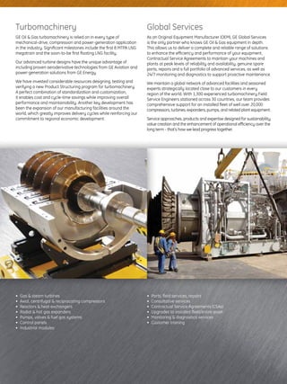GE O&G Overview Brochure 2012 | PDF