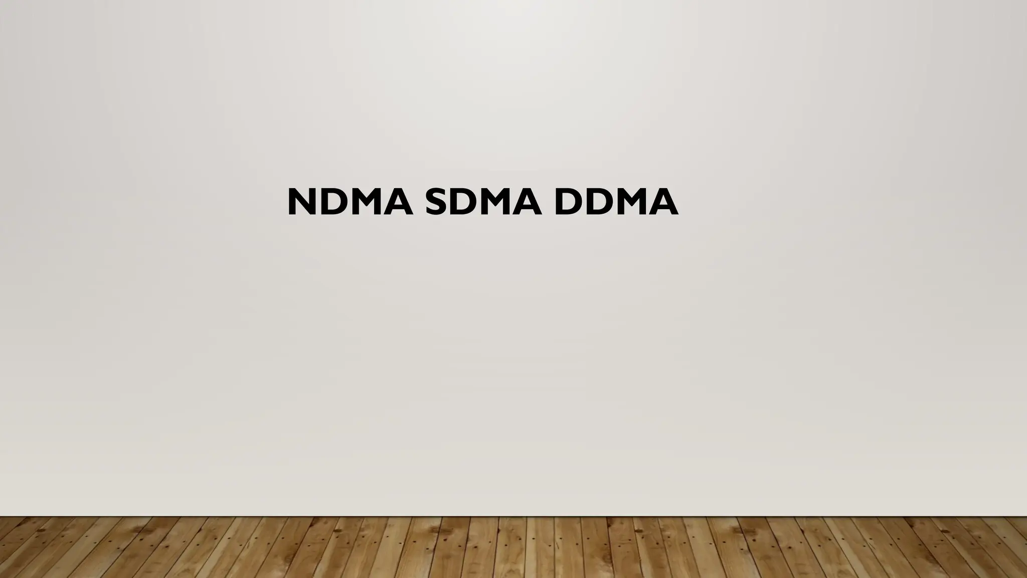 disaster risk management -NDMA,DDMA SDMA.pptx