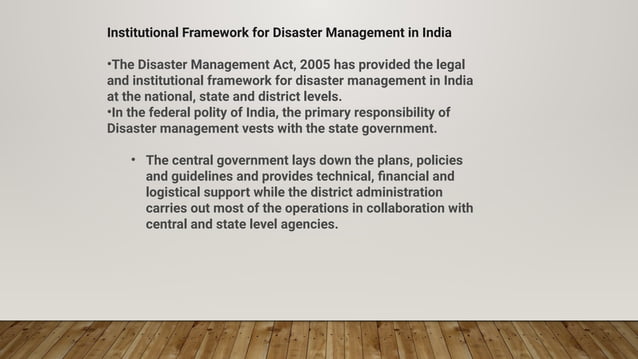 disaster risk management -NDMA,DDMA SDMA.pptx