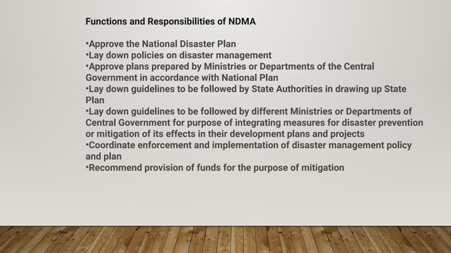 disaster risk management -NDMA,DDMA SDMA.pptx