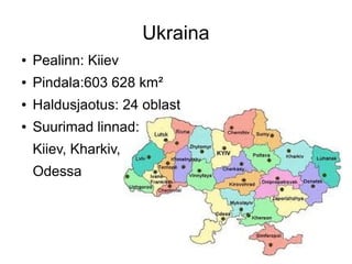 Ukraina, Valgevene, Moldova | ODP