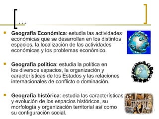 Geografía (Física y humana) | PPT