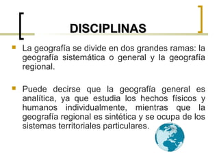 Geografía (Física y humana) | PPT