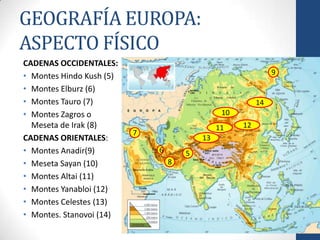 Mapa Físico De Las Montañas Tauro