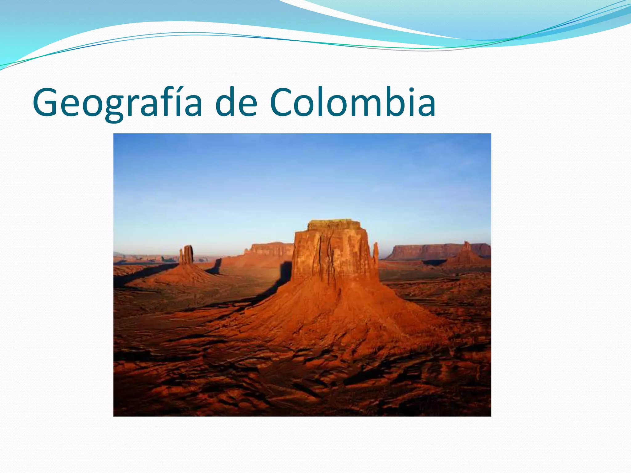 Geografía de colombia | PPTX