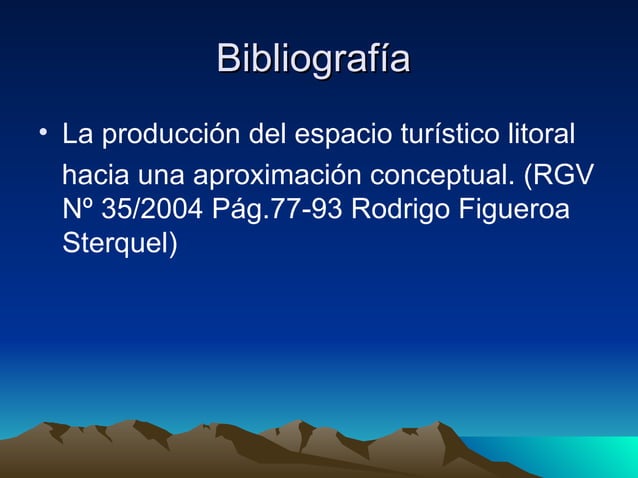 GeografíA+Del+Turismo | PPT | Travel