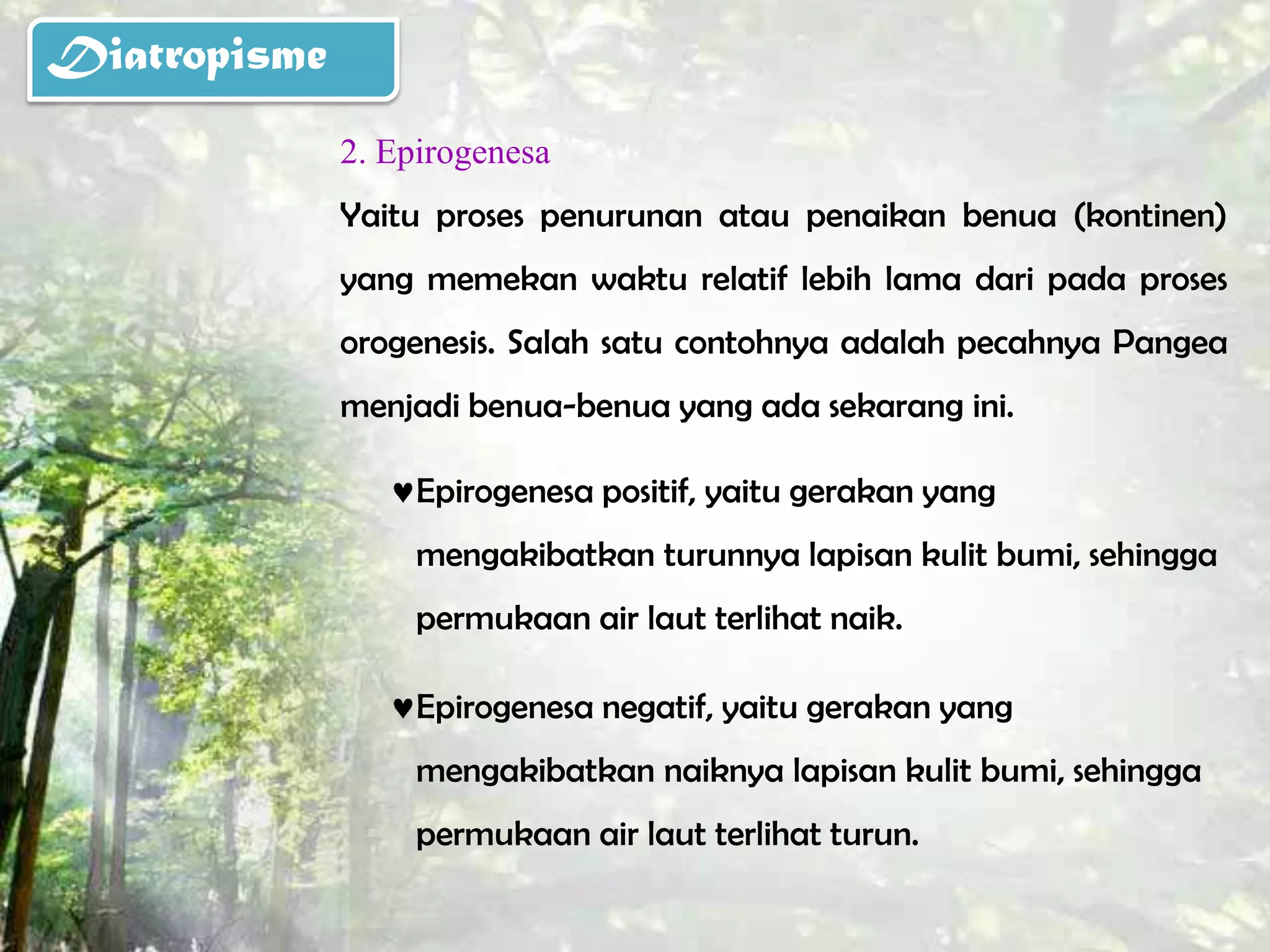 Geografi- Tenaga Eksogen & Endogen | PPTX