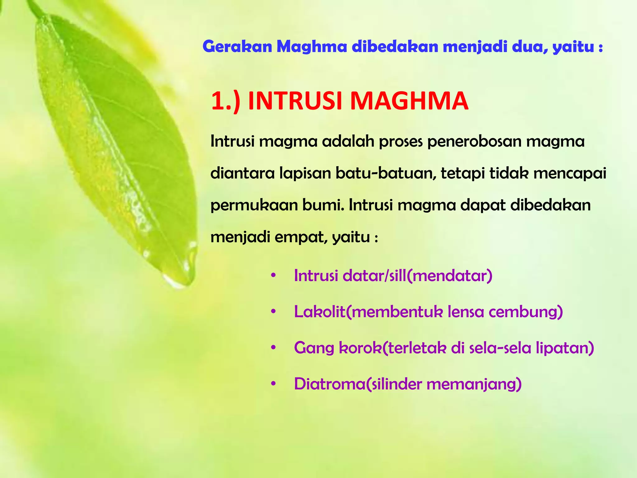 Geografi- Tenaga Eksogen & Endogen | PPTX