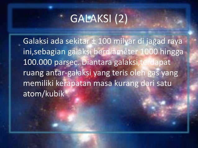 Galaksi | PPT