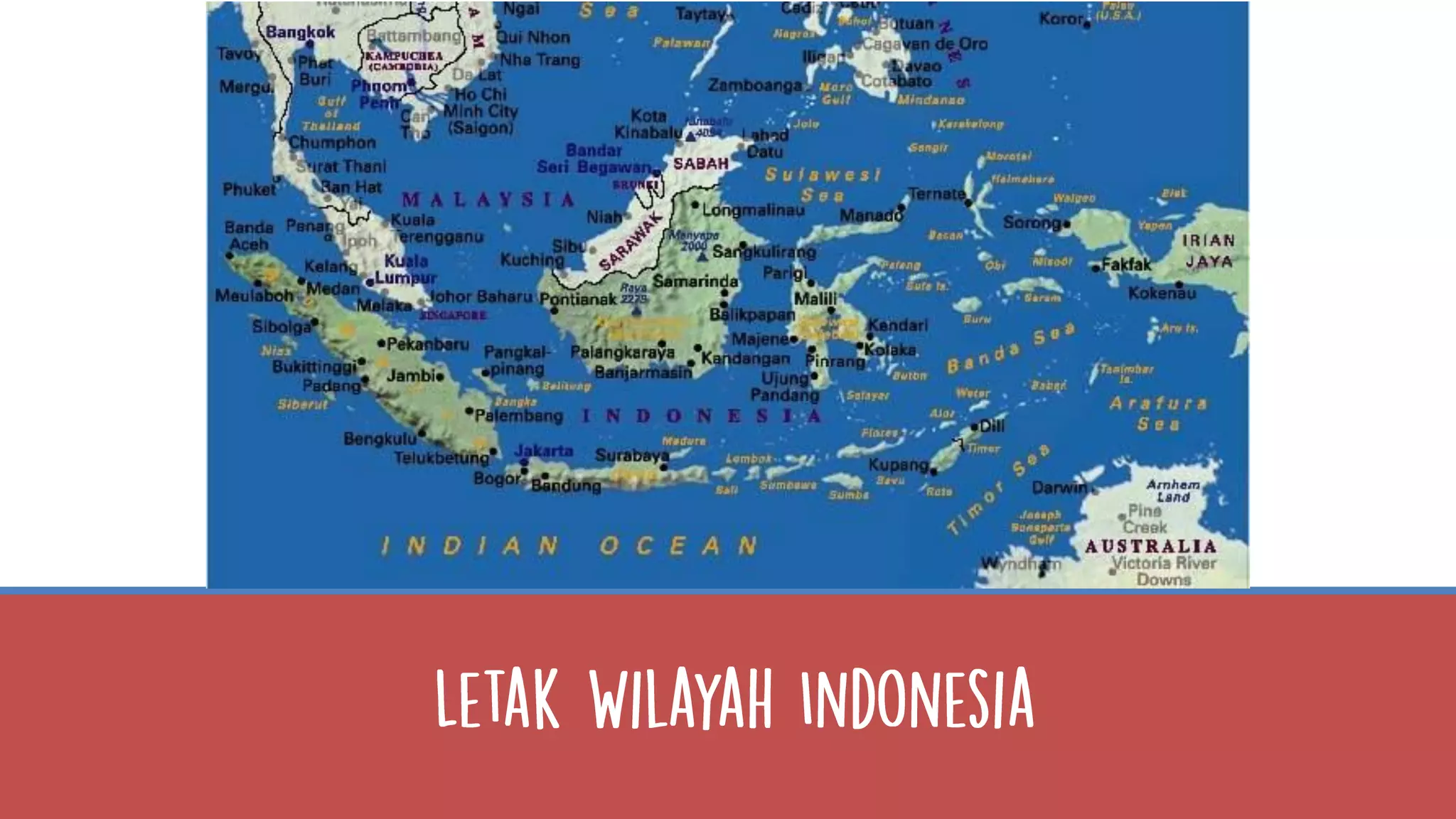 Geografi - Letak, Luas dan Batas Indonesia | PDF