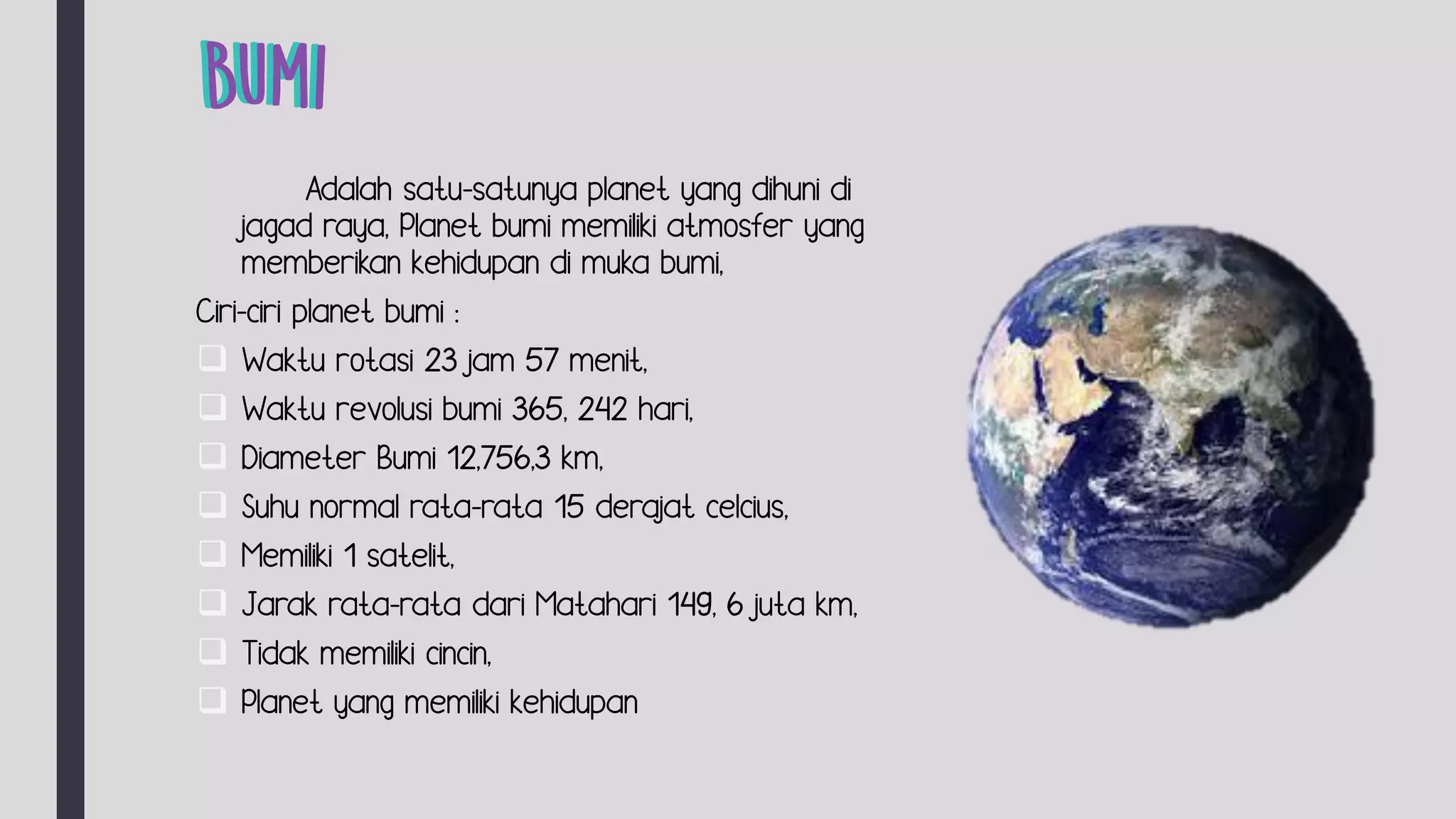 Geografi - Planet di Tata Surya | PDF