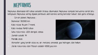 Geografi - Planet di Tata Surya | PPT