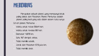 Geografi - Planet di Tata Surya | PPT