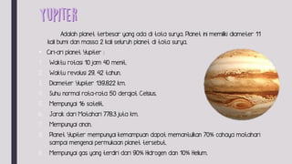 Geografi - Planet di Tata Surya | PPT