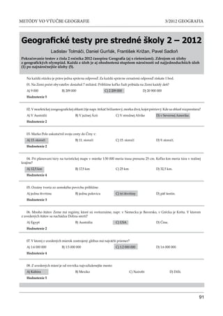 Časopis Geografia, ročník 20, číslo 3/2012 | PDF