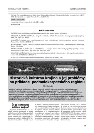Časopis Geografia, ročník 20, číslo 3/2012 | PDF