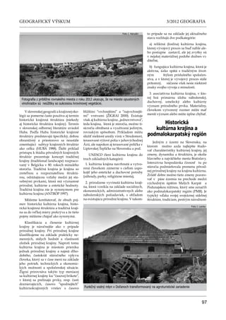 Časopis Geografia, ročník 20, číslo 3/2012 | PDF