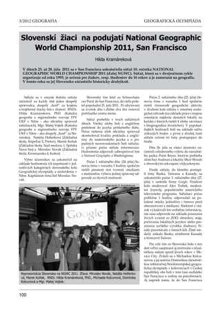 Časopis Geografia, ročník 20, číslo 3/2012 | PDF