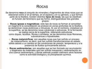 El Ciclo De Las Rocas ígneas Sedimentarias Metamórficas