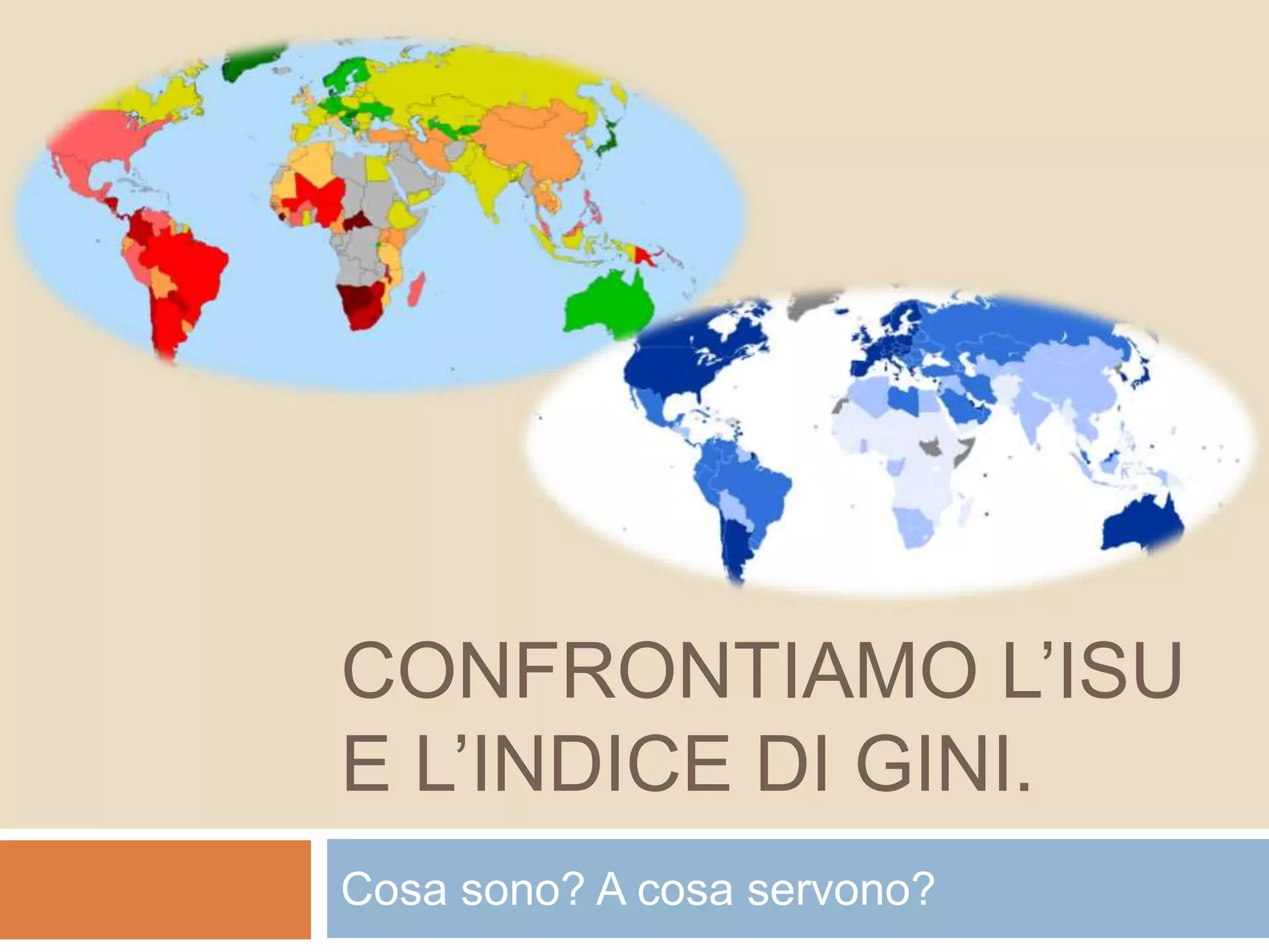 Isu e Indice di Gini | PPTX