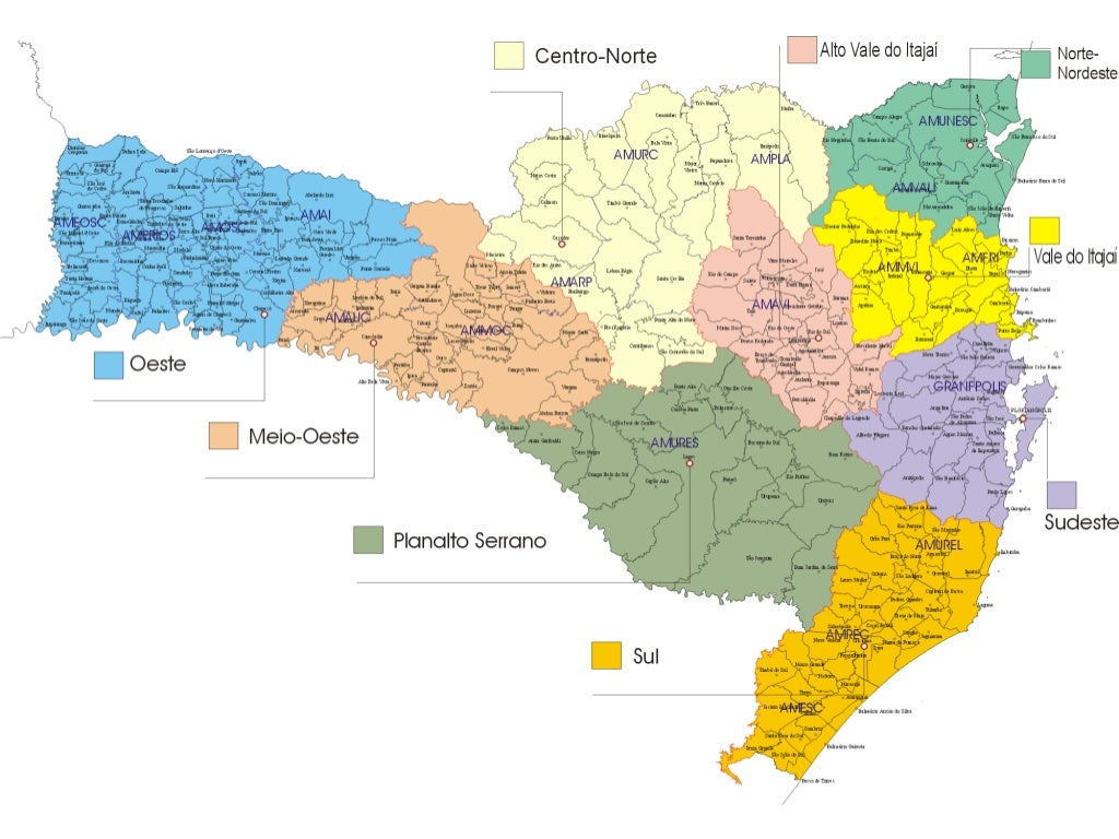 Geografia de santa catarina