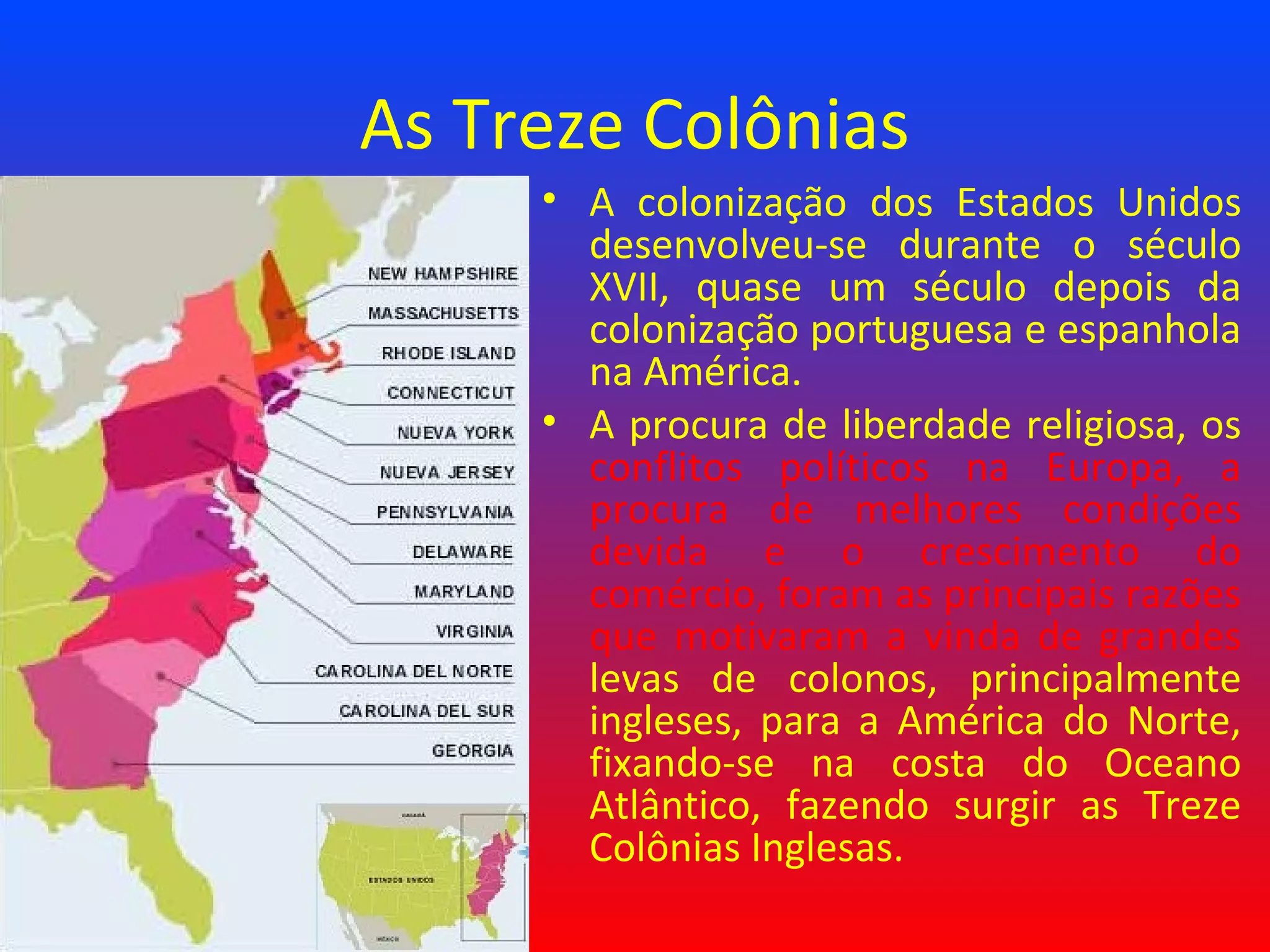 Geografia e Economia dos Estados Unidos | PPT