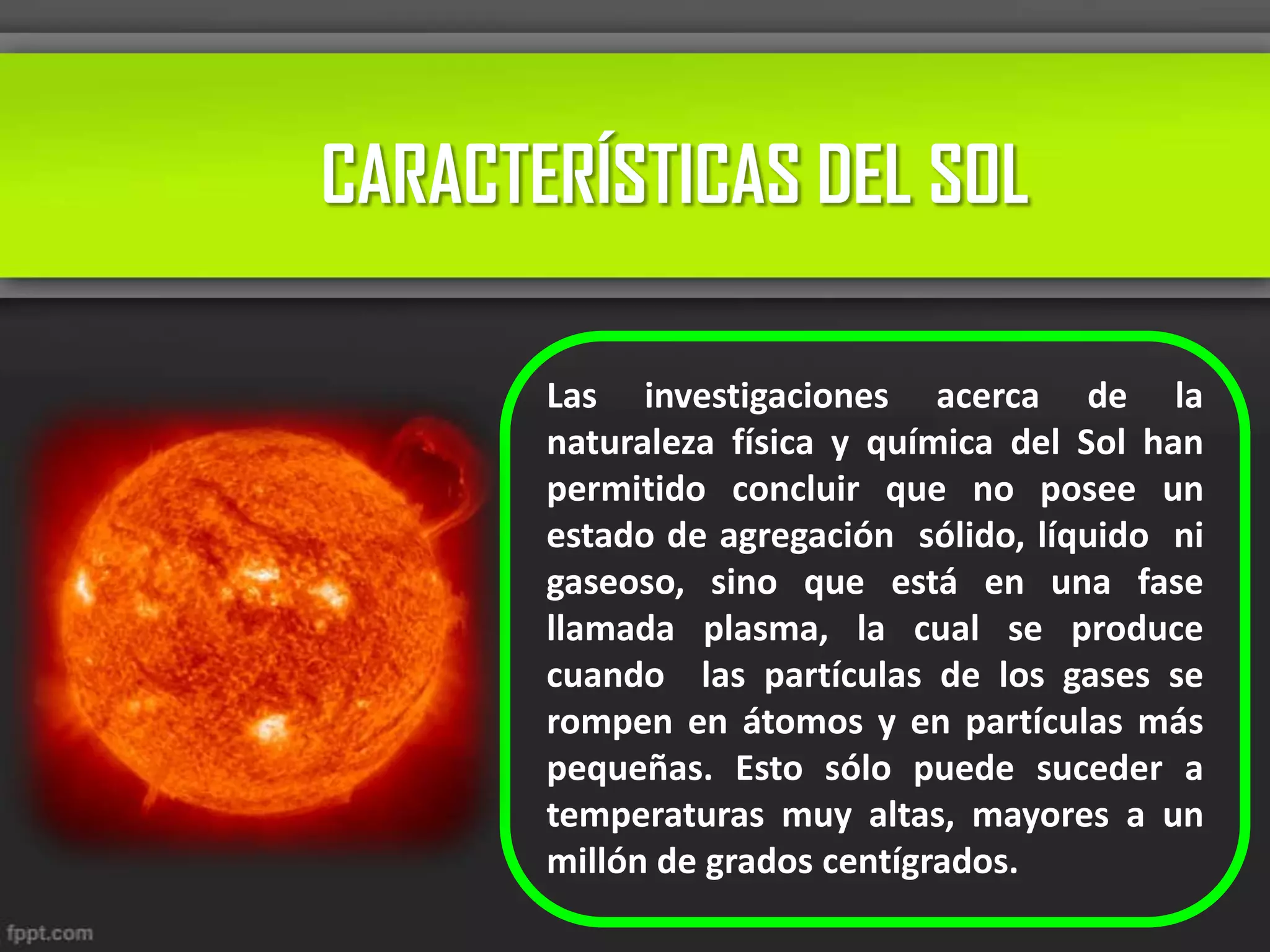 Geografia estructura del sol | PPTX