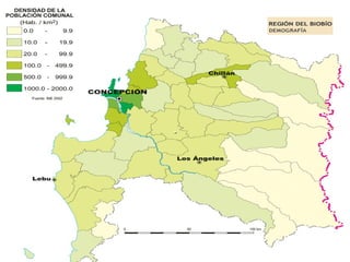 Geografia regional octava región | PPT