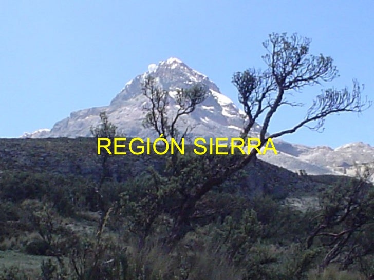 Geografia fisica de la sierra ecuador