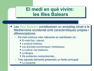 Geografia física illes balears | PPT