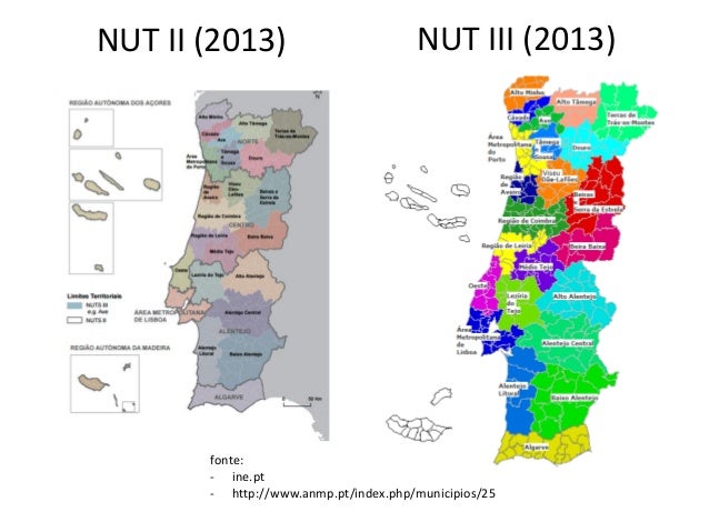 Geografia nut mapa
