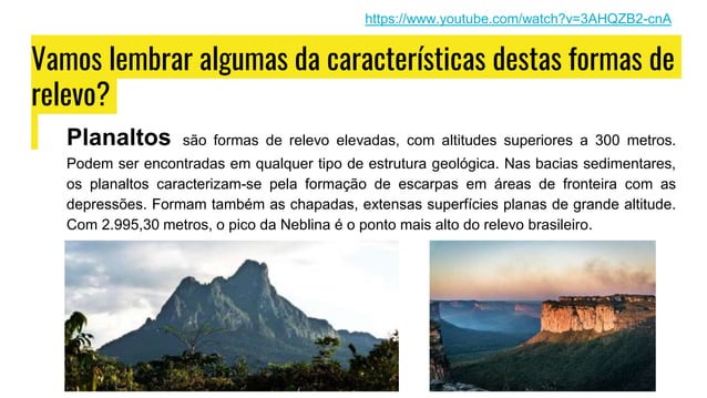 Geografia relevo brasileiro | PPT