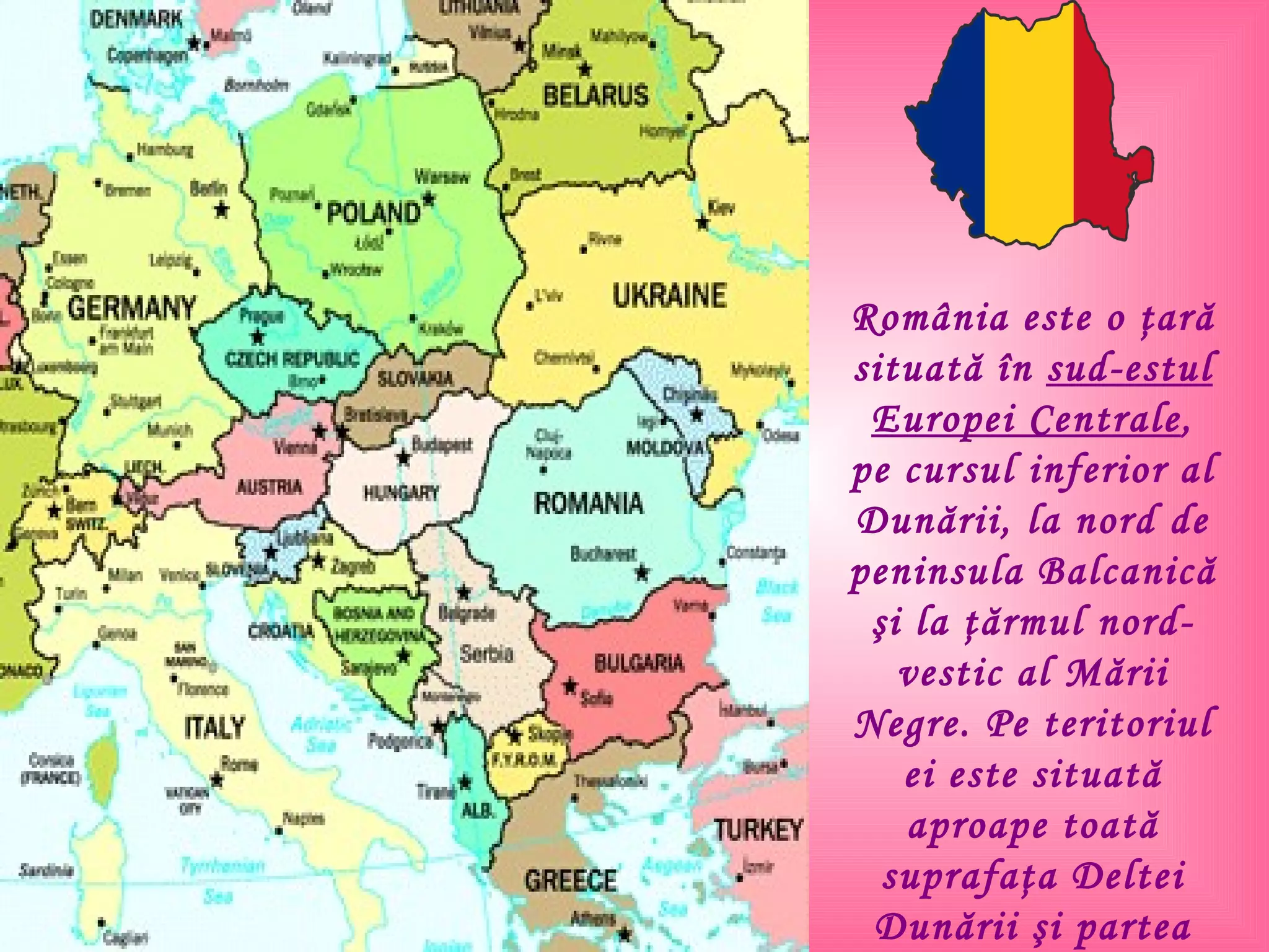 Geografia romaniei | PPT