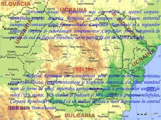 Geografia romaniei | PPT