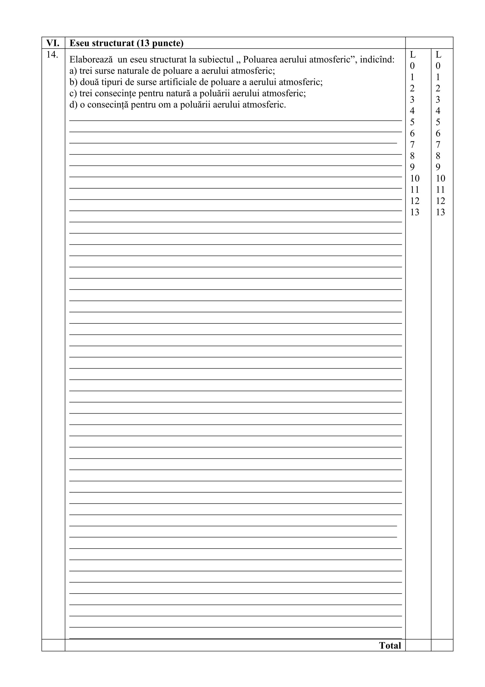 Geografia test (ruast)_ro | PDF