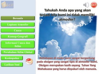 Geografi atmosfer | PPTX
