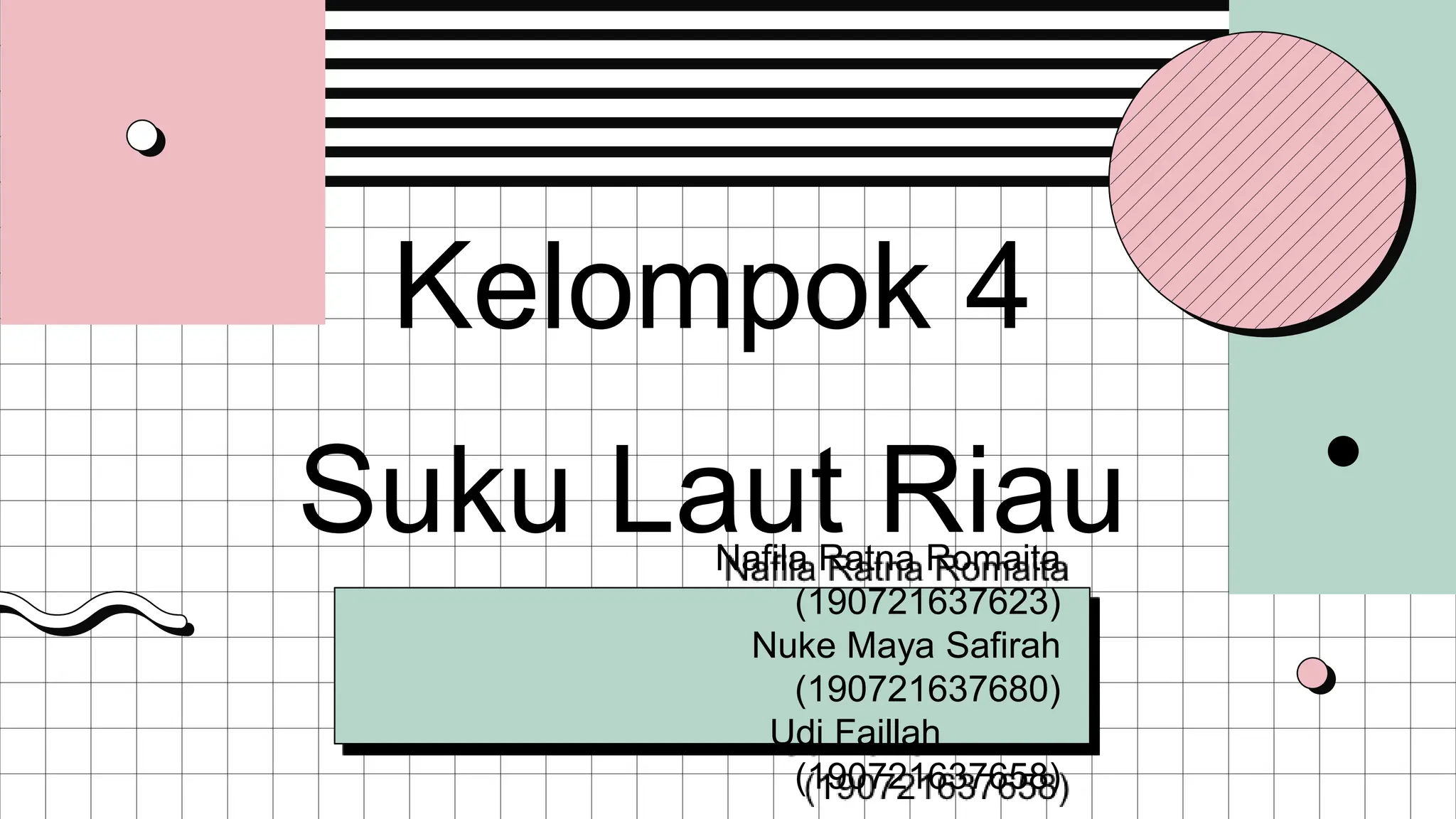 geo budaya suku laut riau_power point_kel | PPTX
