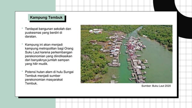 geo budaya suku laut riau_power point_kel | PPTX