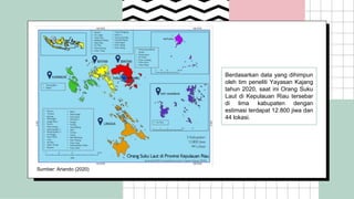 geo budaya suku laut riau_power point_kel | PPTX