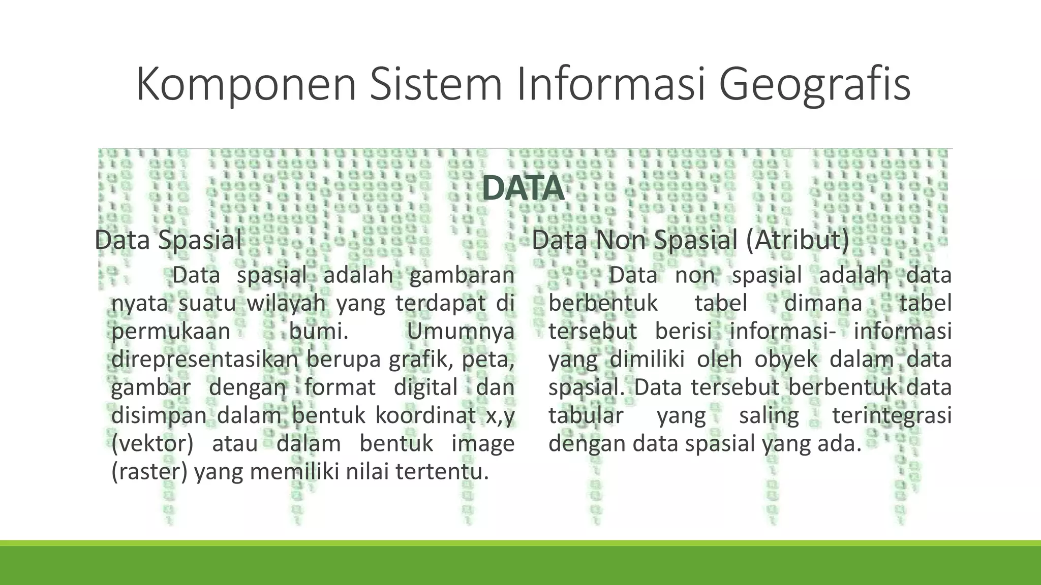 Geografi ekonomi & sistem informasi geografi (sig) | PPTX