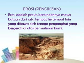 Geografi (erosi) | PPTX