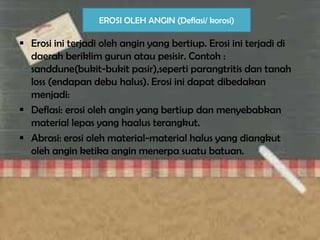 Geografi (erosi) | PPTX