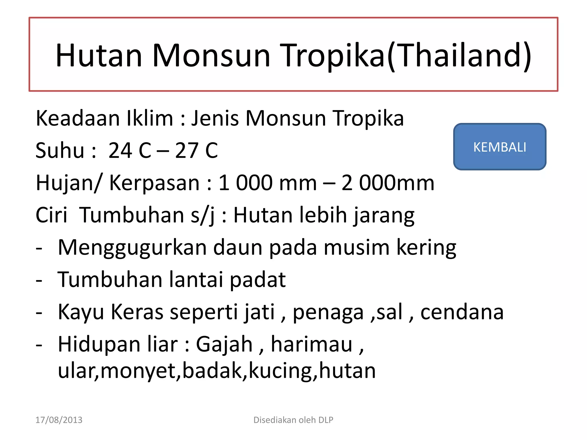 Geografi f1 bab 13 | PPTX