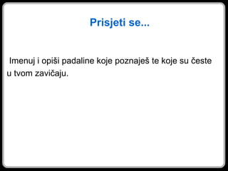 Geografija 5. razred - Oblaci i padaline | ODP