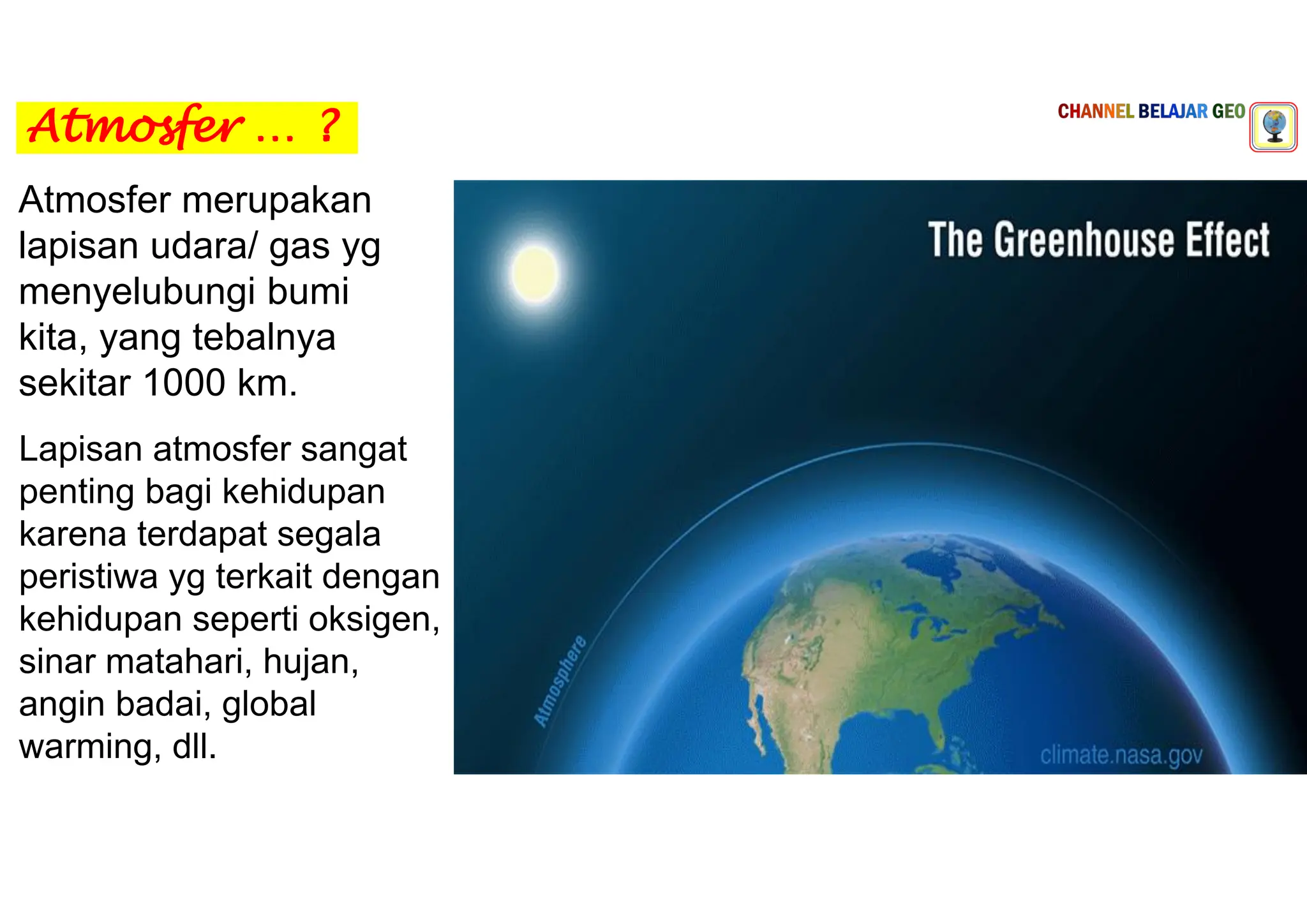 Karakteristik Atmosfer Geografi Kelas 10 SMA | PDF
