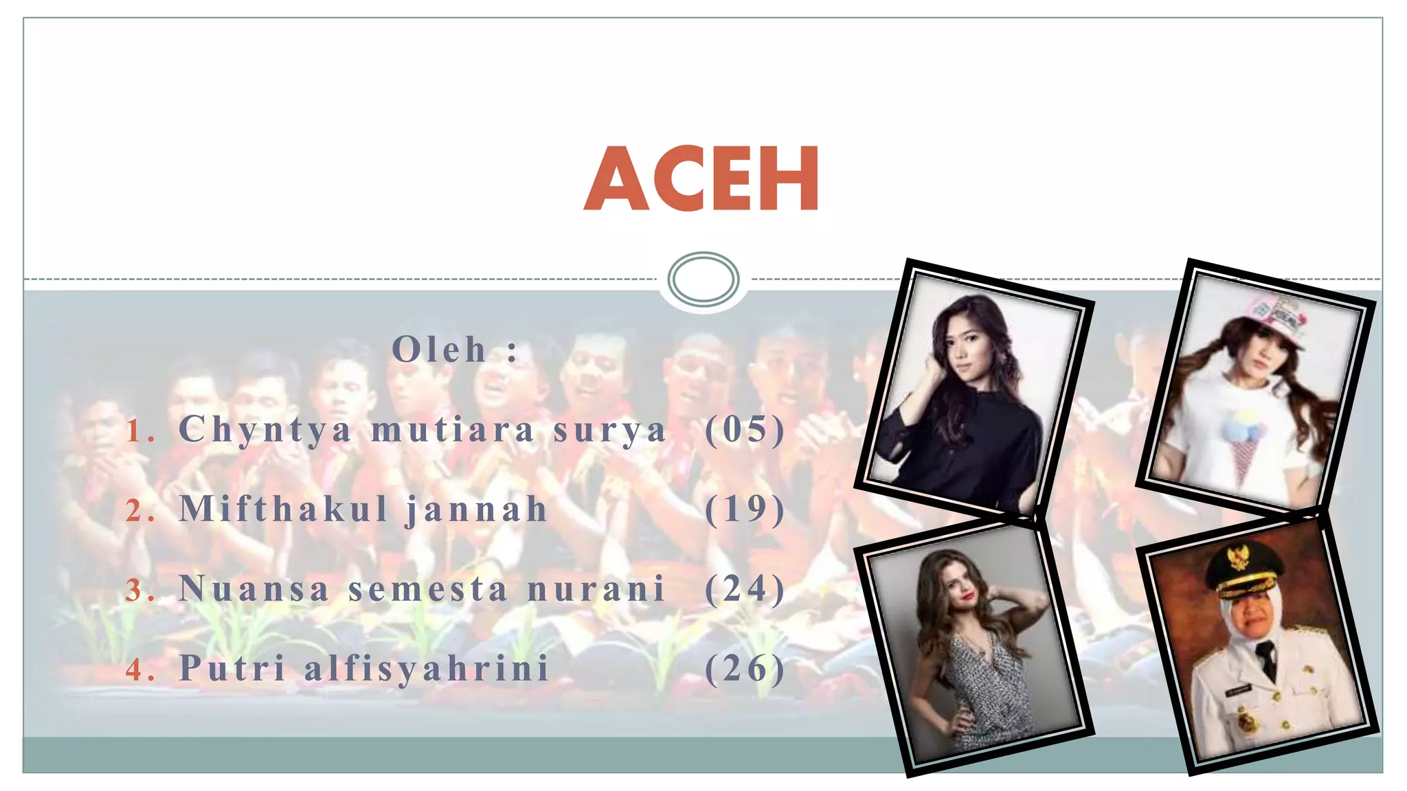 Geografi (Kearifan Lokal Aceh) | PPTX