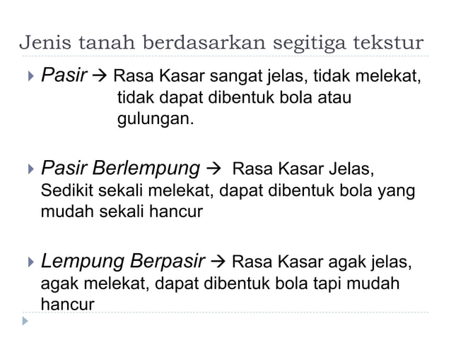 komponen komponen dan sifat tanah | PPTX